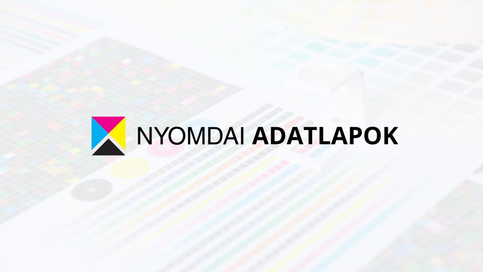 Budapest Online Nyomda - nyomdai adatlap - Nyomdai adatlapok